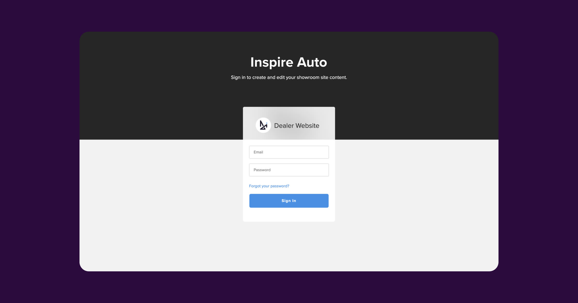 How to Single Sign-on DI - Cars Commerce